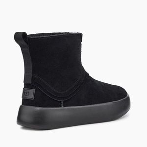 UGG | Shoes | New Uggs Boom Boots Short Ankle Booties Black 6 | Poshmark